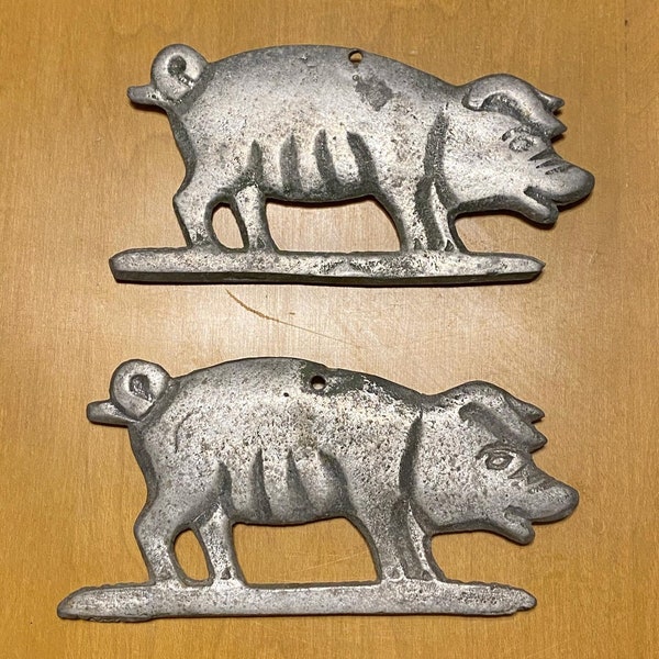 Cast Iron Pig - Etsy