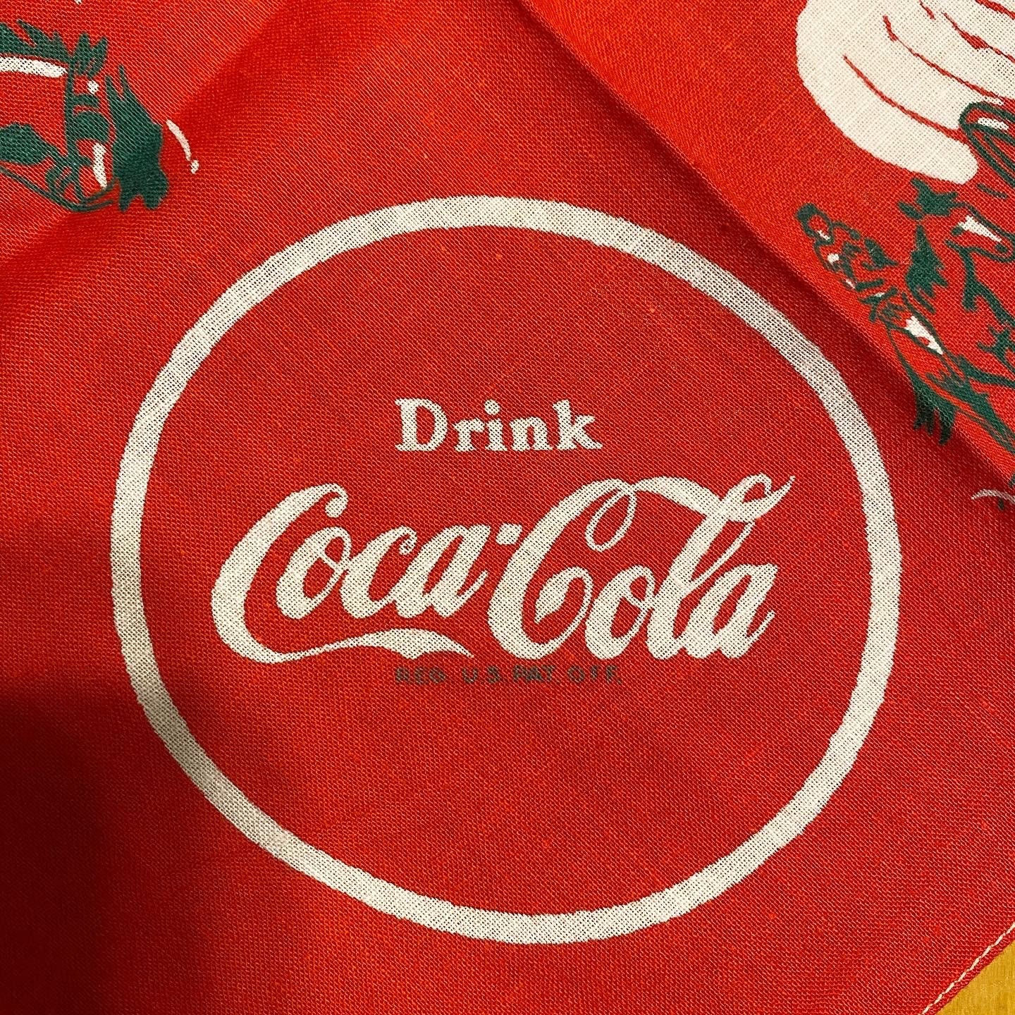 Vintage Kit Carson Coca-cola Advertising Handkerchief | Etsy