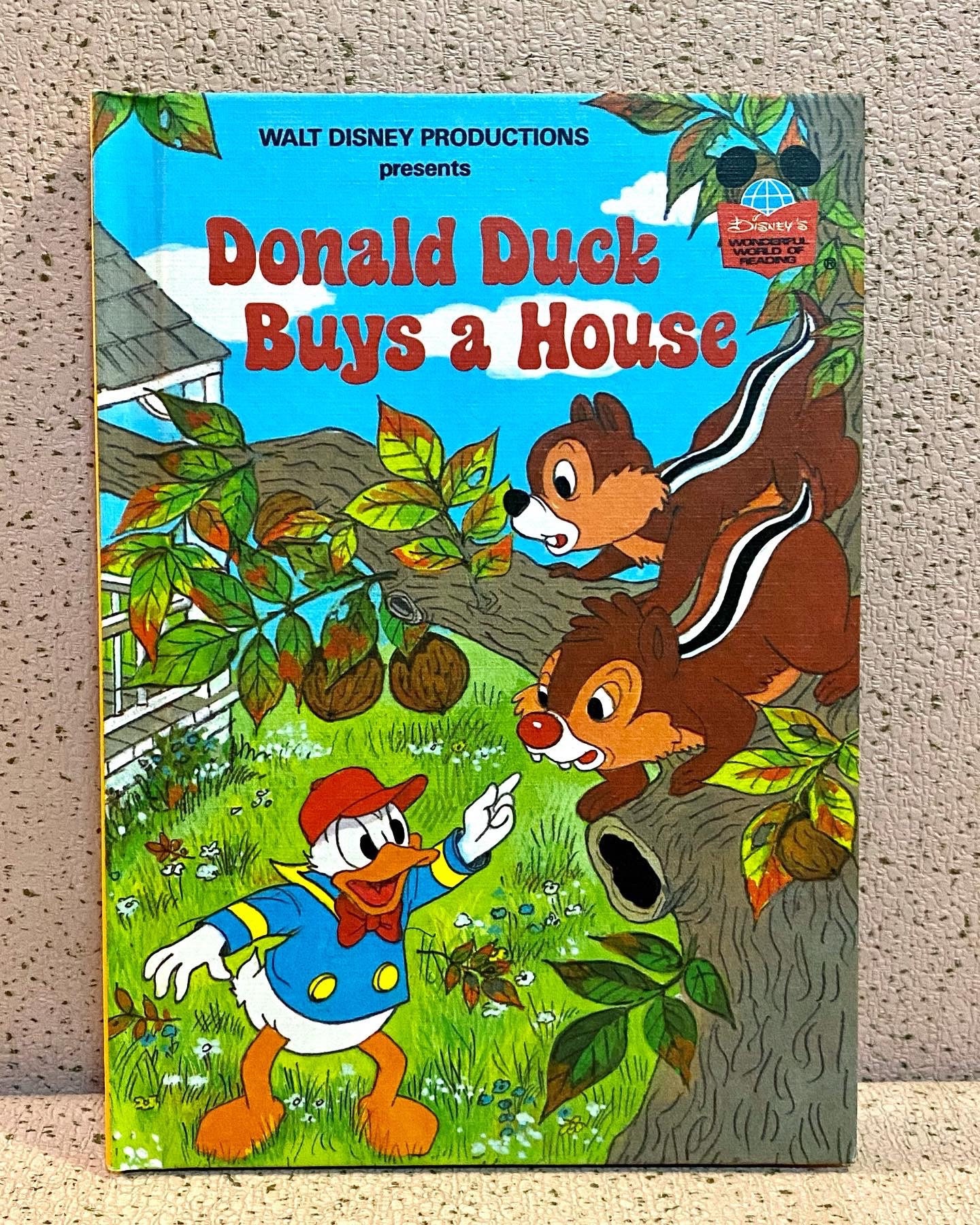 Vintage Disney Book 1987 Donald Duck Buys a House the Wonderful World ...