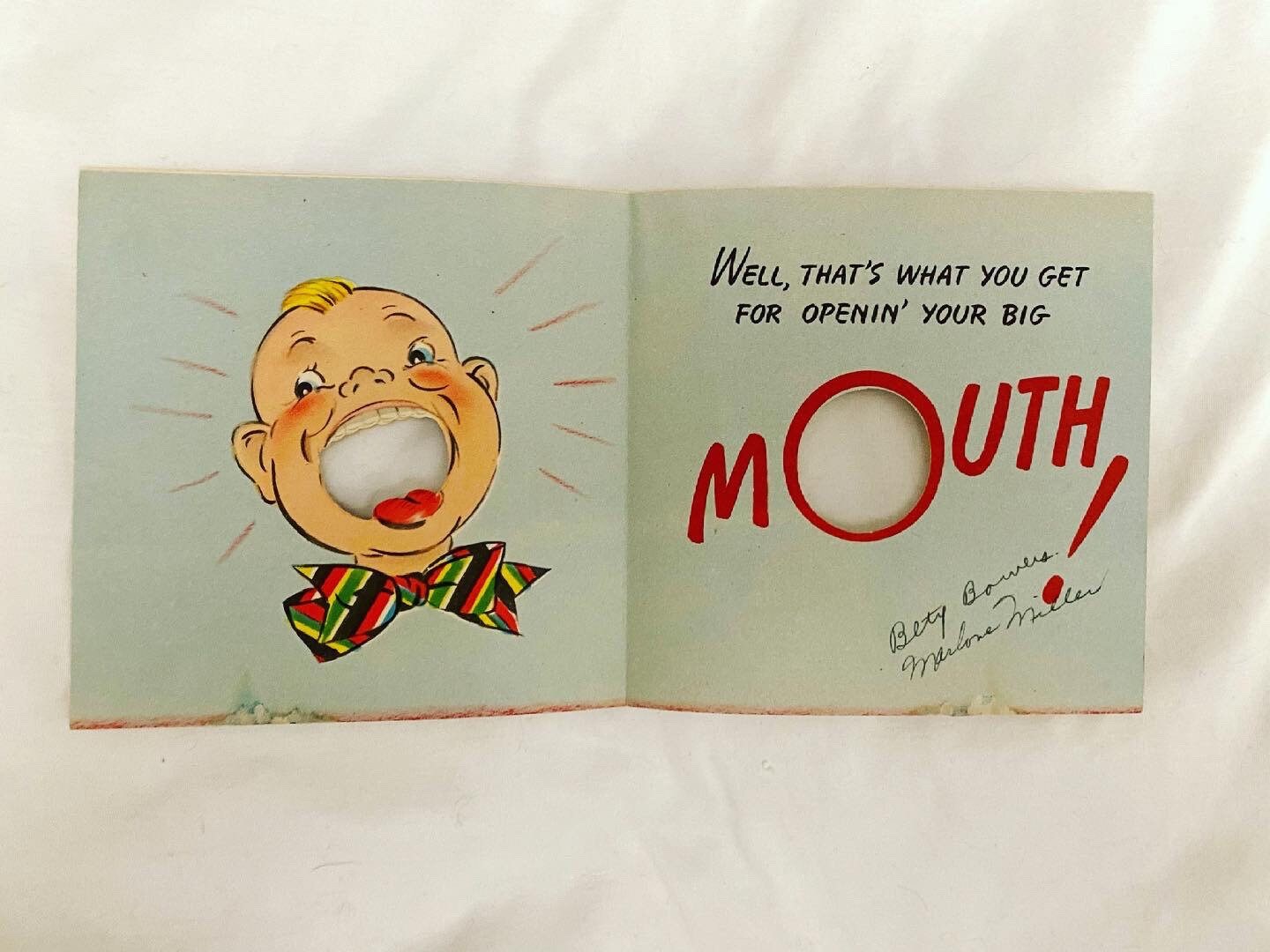 Your Choice of a Vintage Get Well Soon Card Ephemera MCM Kitsch ...