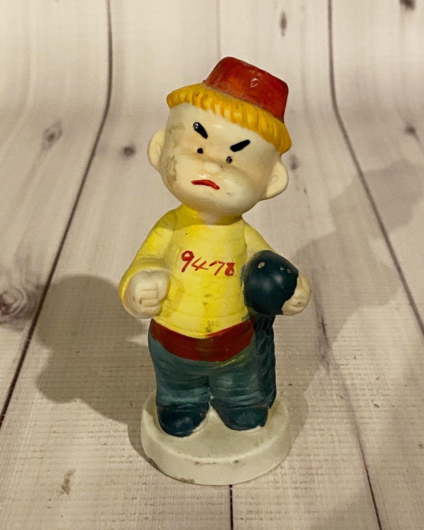 Vintage Prison Figurine Chubby Cheeks | Etsy