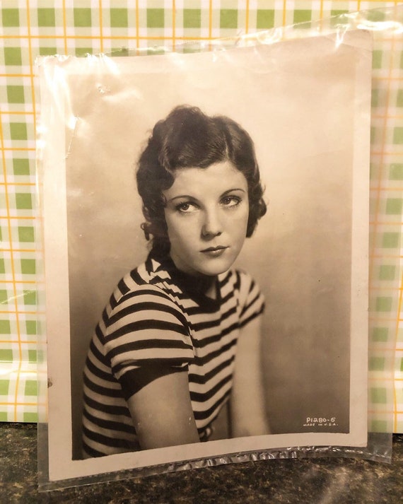 Rare Vintage 1931 Photograph of Actress Ruth Hall Headshot for | Etsy