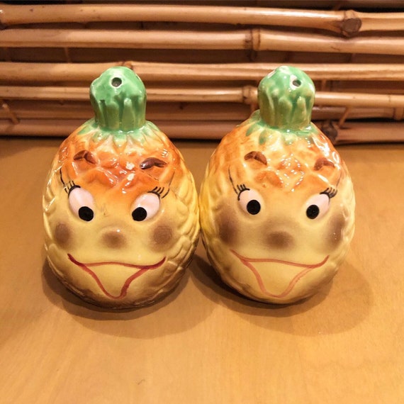 Dining & Serving Salt & Pepper Shakers Home & Living Vintage Retro ...