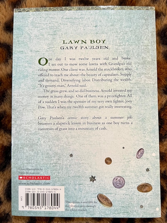 Lawn Boy Book Quotes Lawn Boy By Gary Paulsen | Goodreads