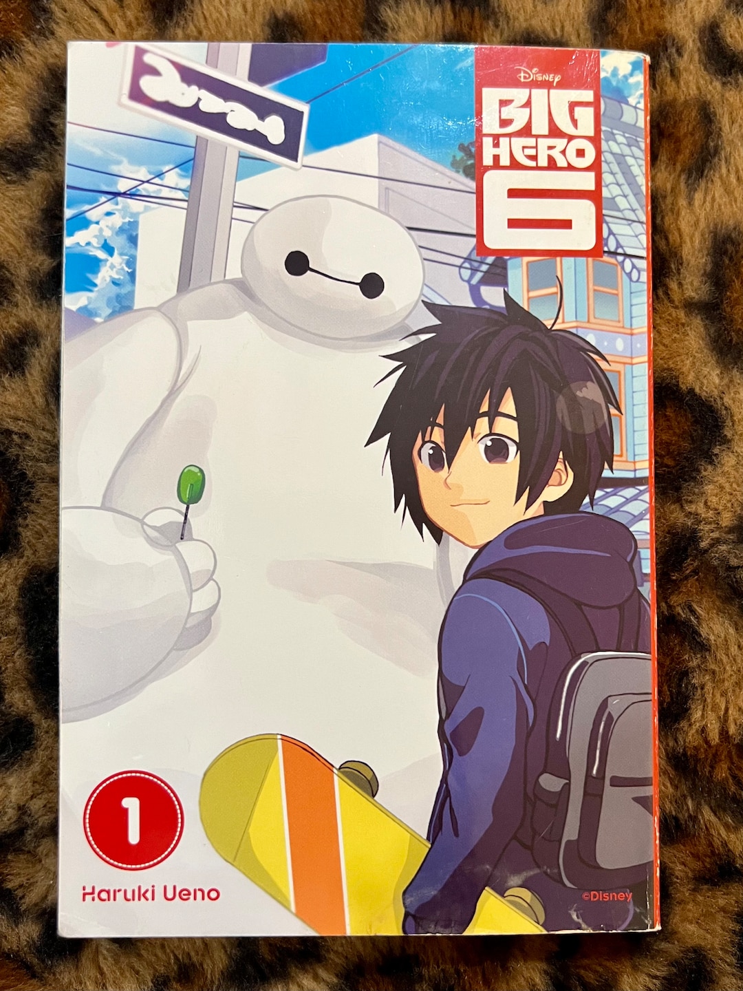 Big Hero Six Volume 1 by Haruki Ueno Graphic Novel Comic Baymax Disney ...