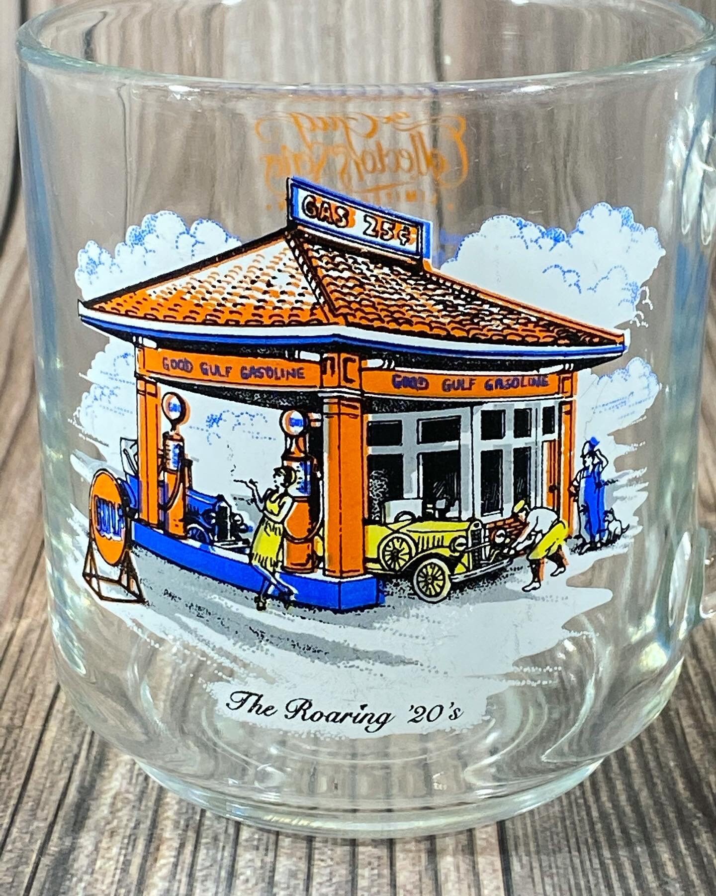 The Gulf Collector’s Series Glass Mug the Roaring 20s - Etsy