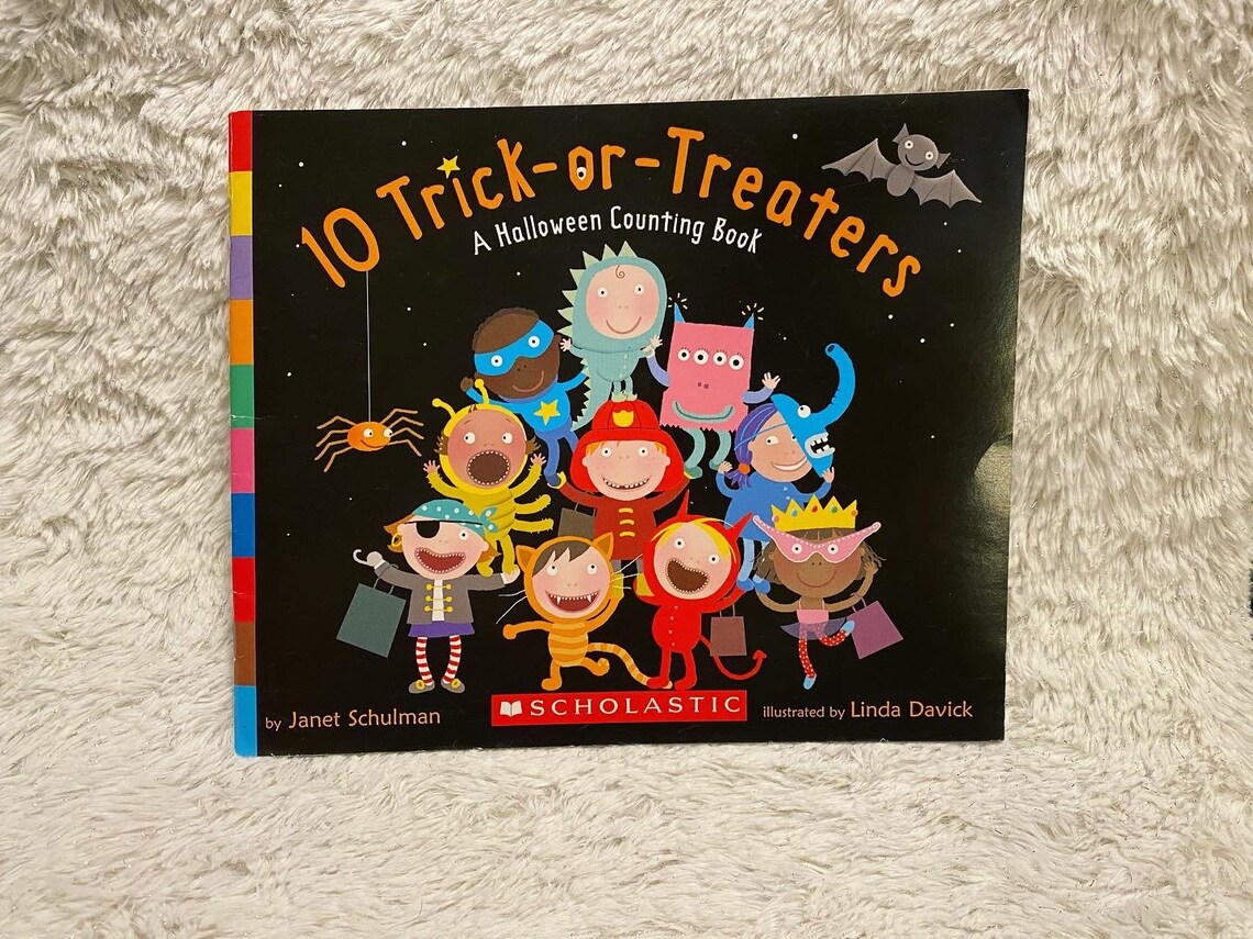 10 Trick or Treaters A Halloween Counting Book by Janet | Etsy