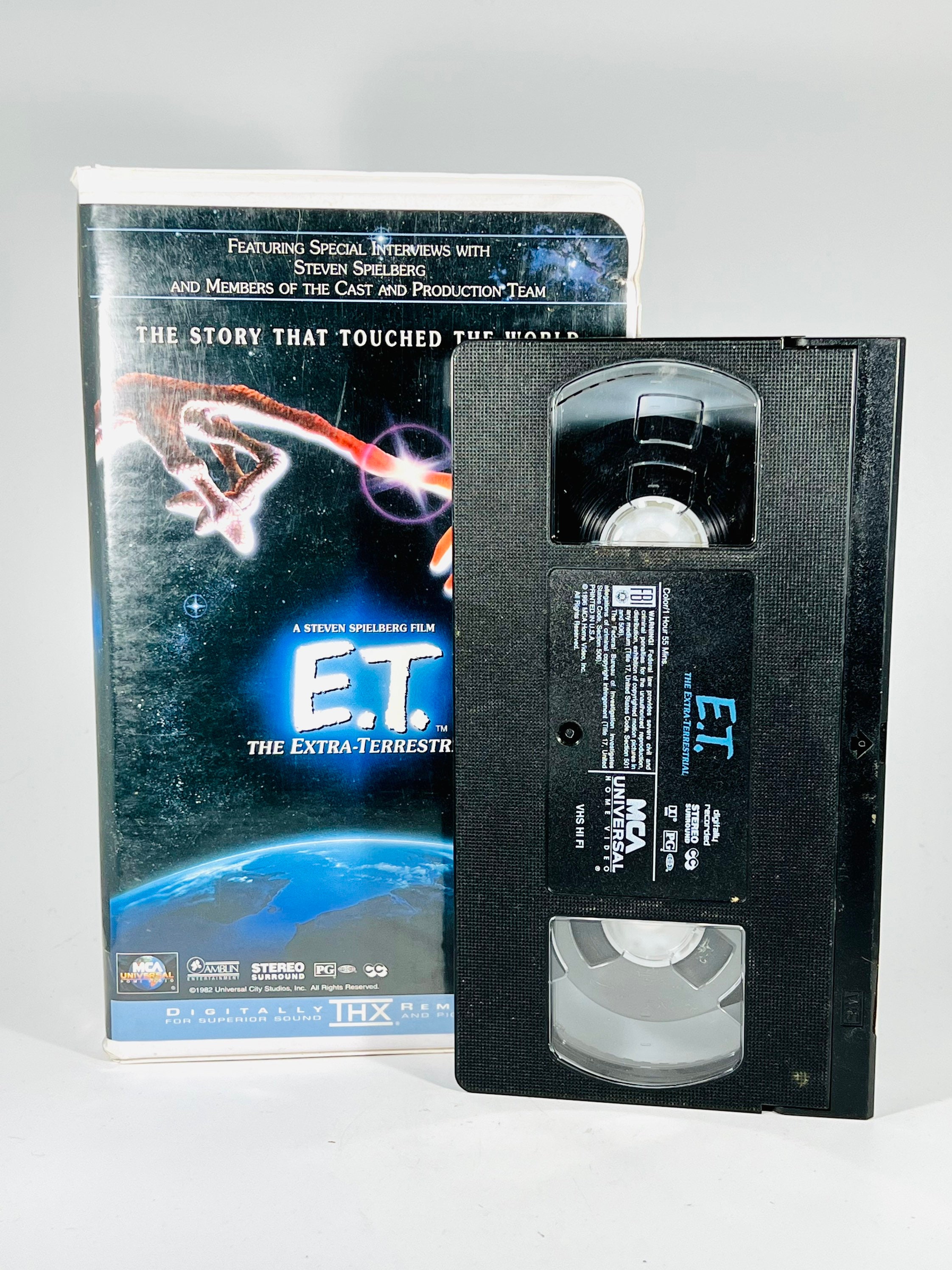 Vintage VHS ET the Extra Terrestrial Clamshell - Etsy