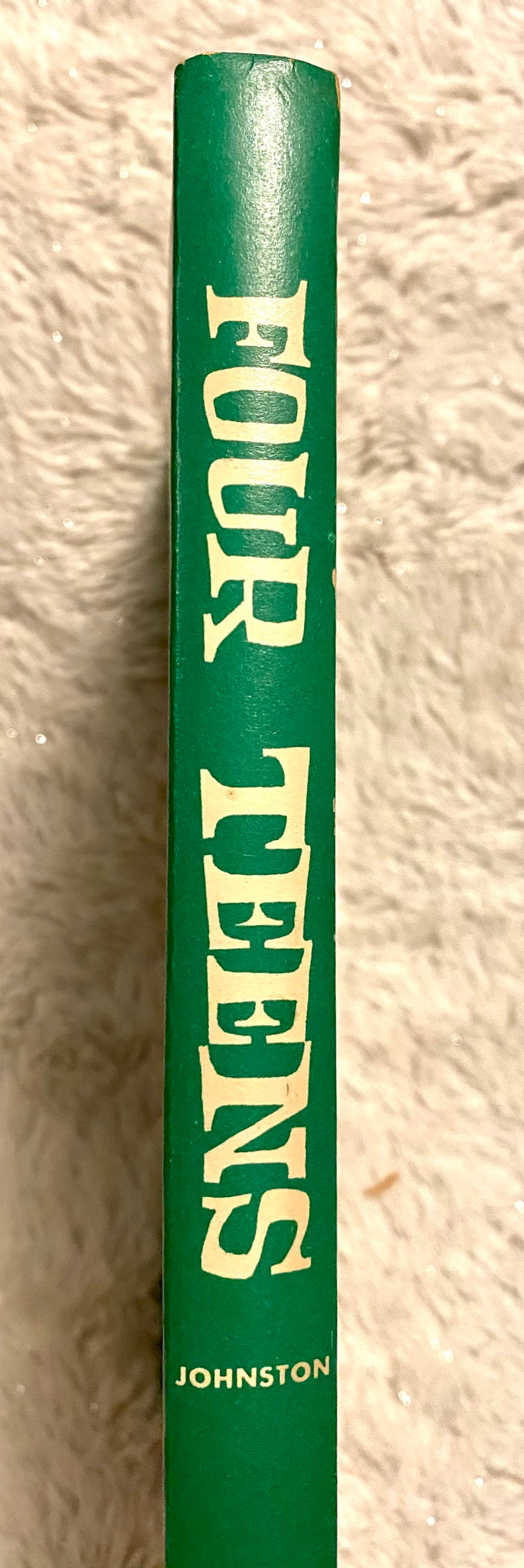 HTF Vintage Book 1956 Four Teens by Dorothy Grunbock Johnston - Etsy