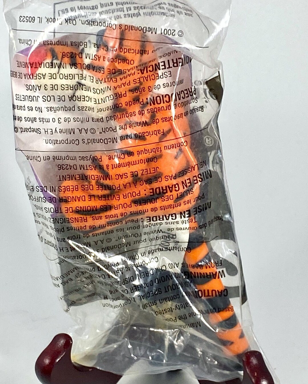 NOS 2001 Mcdonalds Happy Meal Toy Tigger Pen From the Book of - Etsy