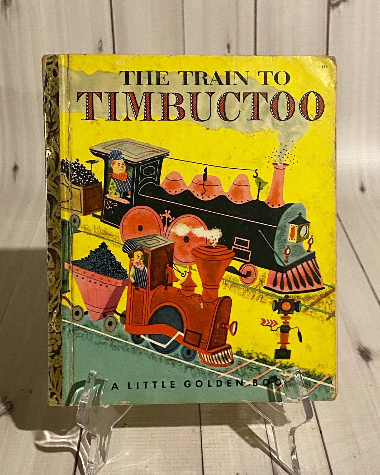 1951 the Train to Timbuctoo First Edition Little Golden Book - Etsy