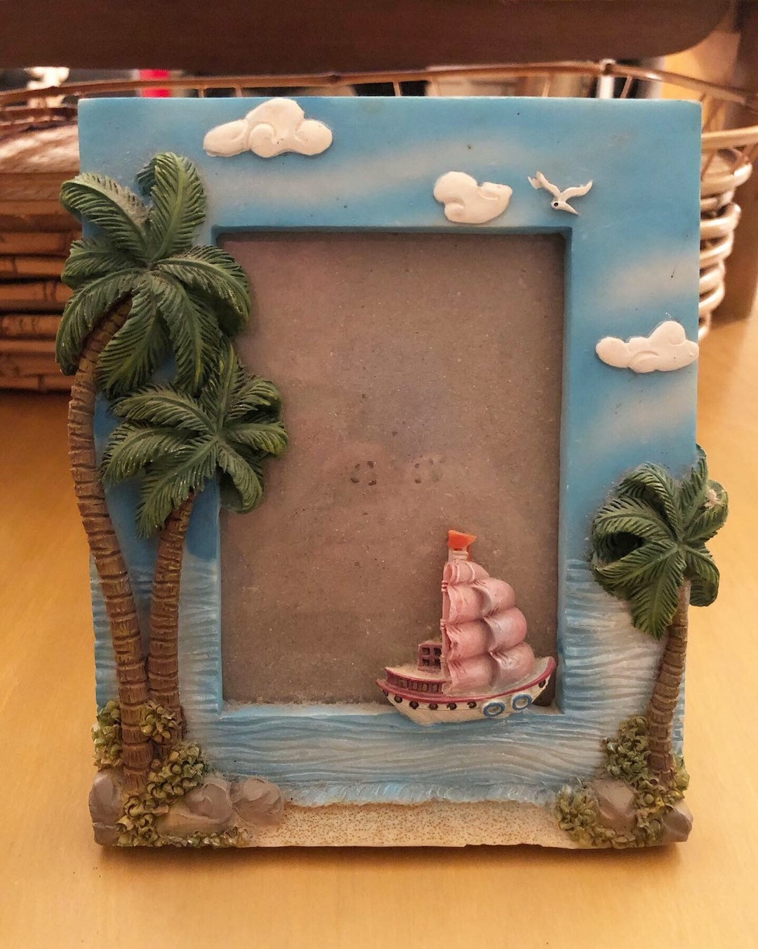 Beach Themed Picture Frame - Etsy