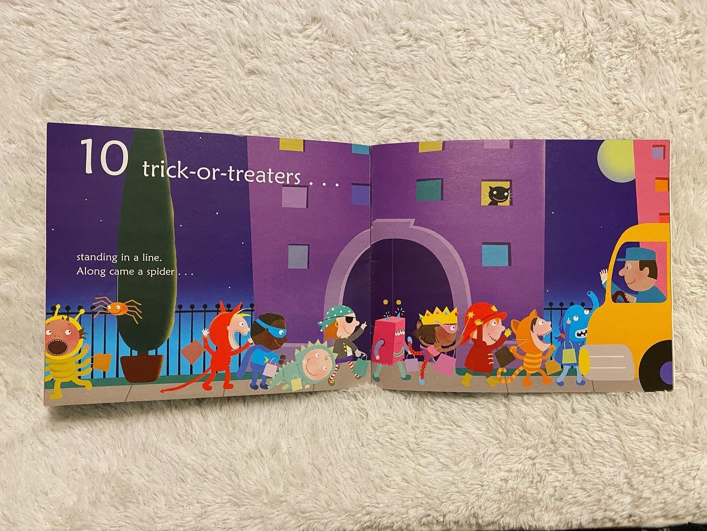 10 Trick or Treaters A Halloween Counting Book by Janet | Etsy