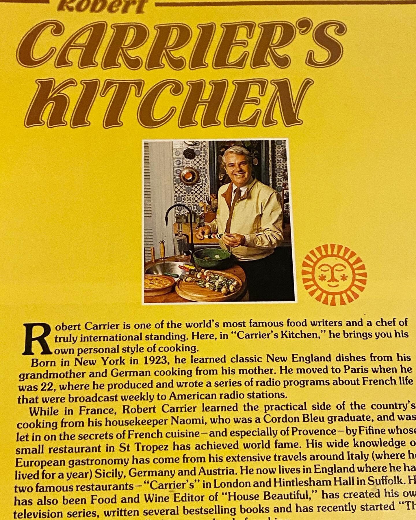 Vintage Robert Carrier's Kitchen Cookbook - Etsy España