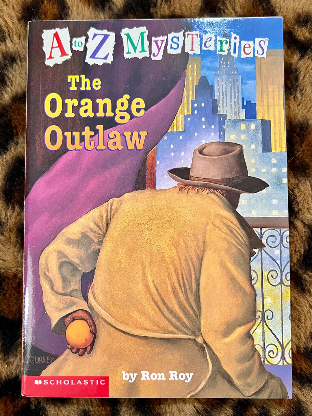 A to Z Mysteries the Orange Outlaw by Ron Roy - Etsy