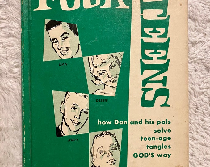 HTF Vintage Book 1956 Four Teens by Dorothy Grunbock Johnston - Etsy