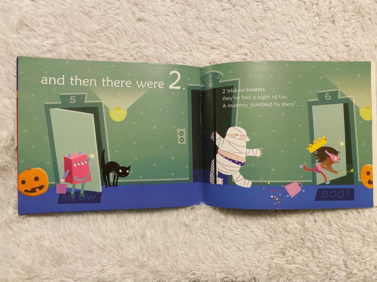 10 Trick or Treaters A Halloween Counting Book by Janet | Etsy