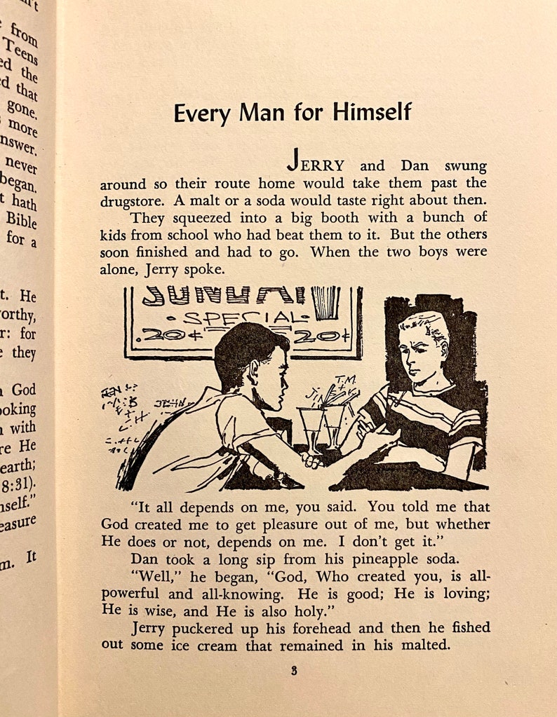 HTF Vintage Book 1956 Four Teens by Dorothy Grunbock Johnston - Etsy