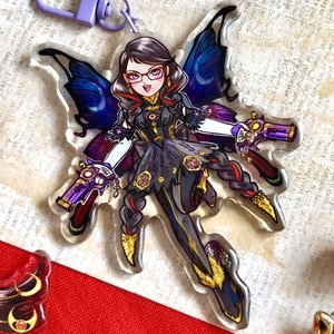 Bayonetta 4" Charm - Etsy