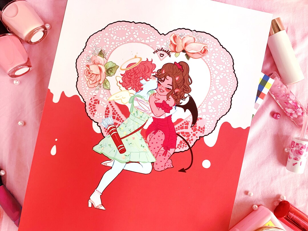 Sweethearts Print - Etsy