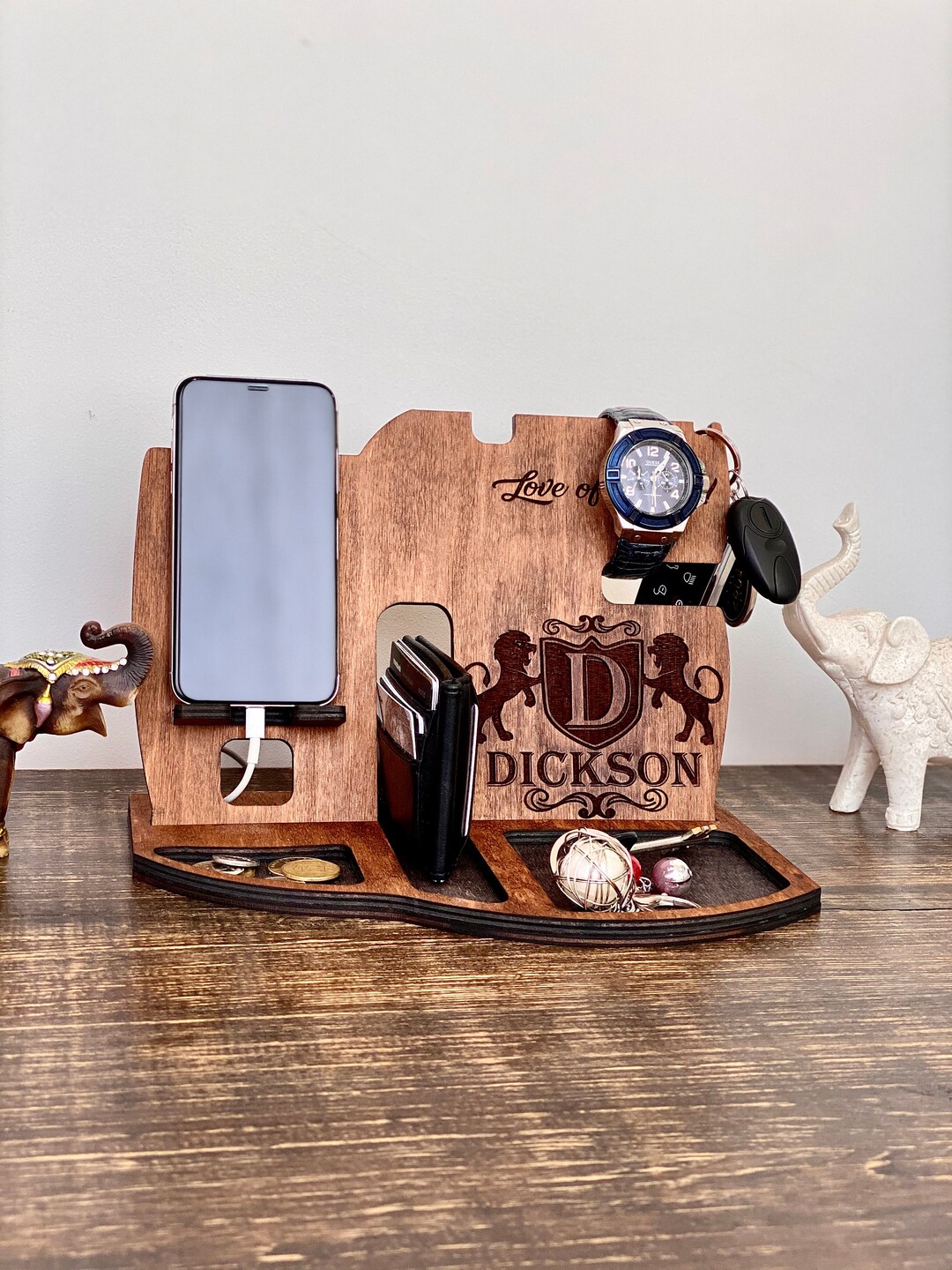 Mens Birthday Gift Personalized Docking Station Gift for - Etsy