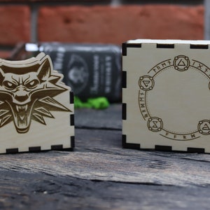 The Witcher Coasters Set Hexagonal Bar Coasters Great for - Etsy