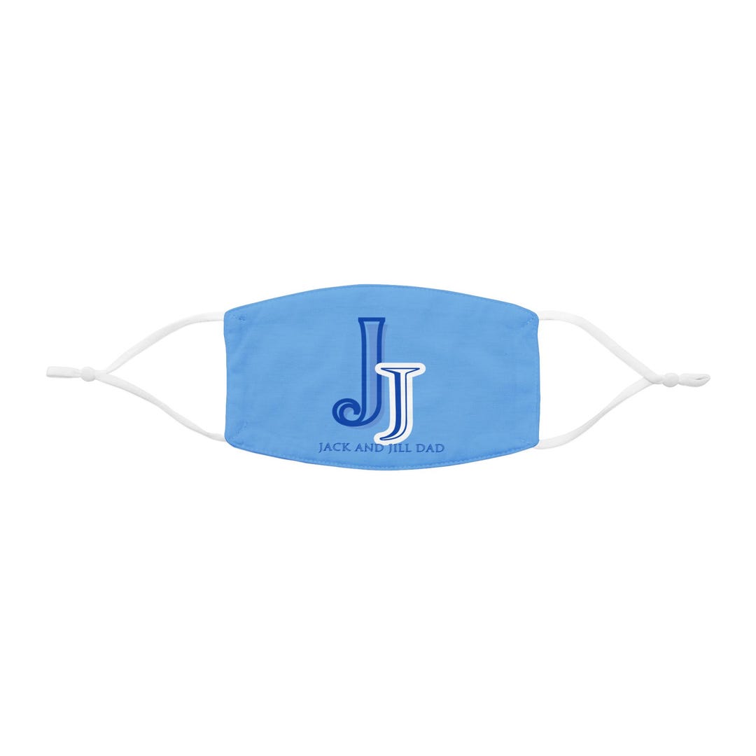 Jack and Jill Dad Face Mask, Custom Snug-fit Mask for Families, Gifts ...