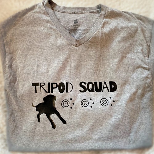 Tripod Squad Shirt Tripaw Dogs Tripod Dogs Tri-paw Dogs - Etsy