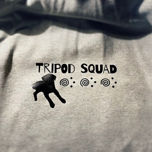 Tripod Squad Shirt Tripaw Dogs Tripod Dogs Tri-paw Dogs - Etsy