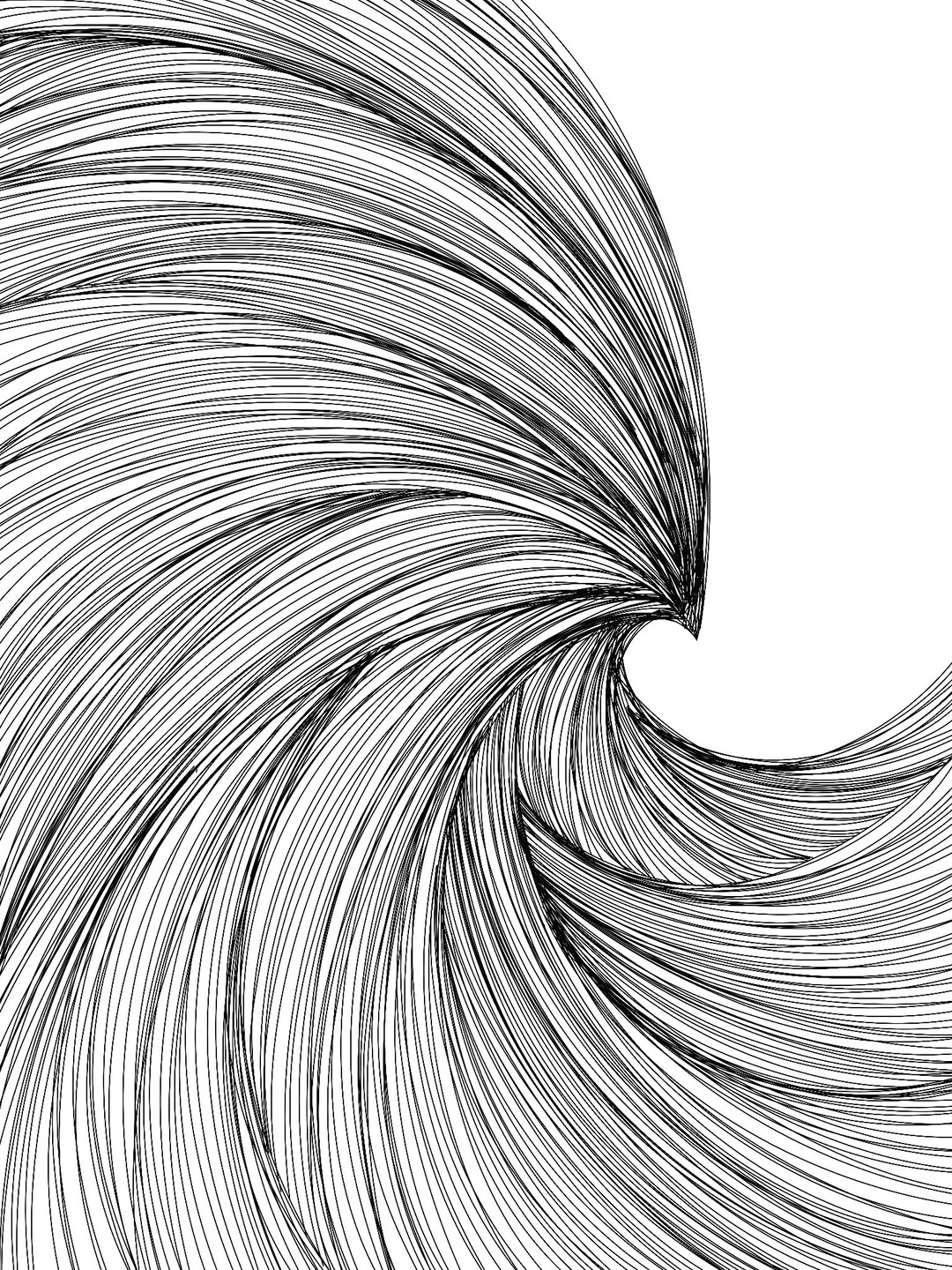 B&W Wave #7 - Etsy