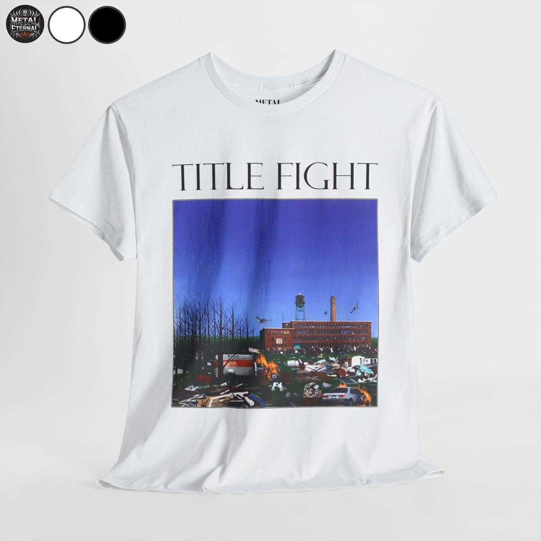 Title Fight Shed Band T Shirt, Midwest Emo T Shirt, Emo Clothing, Band ...