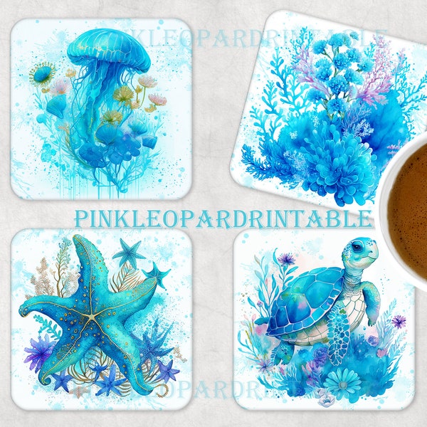 Printable Underwater Square - Etsy