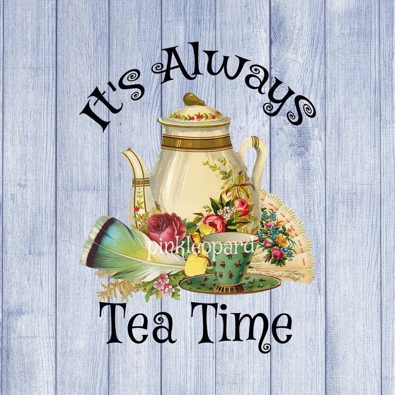 Tea Time Art - Etsy