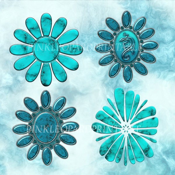 Turquoise Clip Art - Etsy
