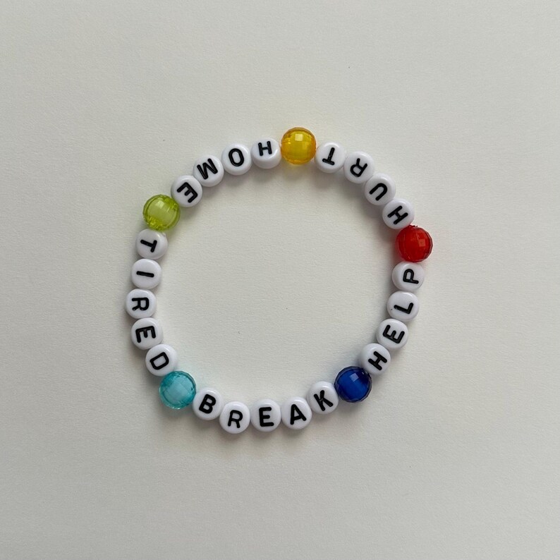 Meltdown/shutdown Avoidance Aide, Needs Communication Bracelets ...