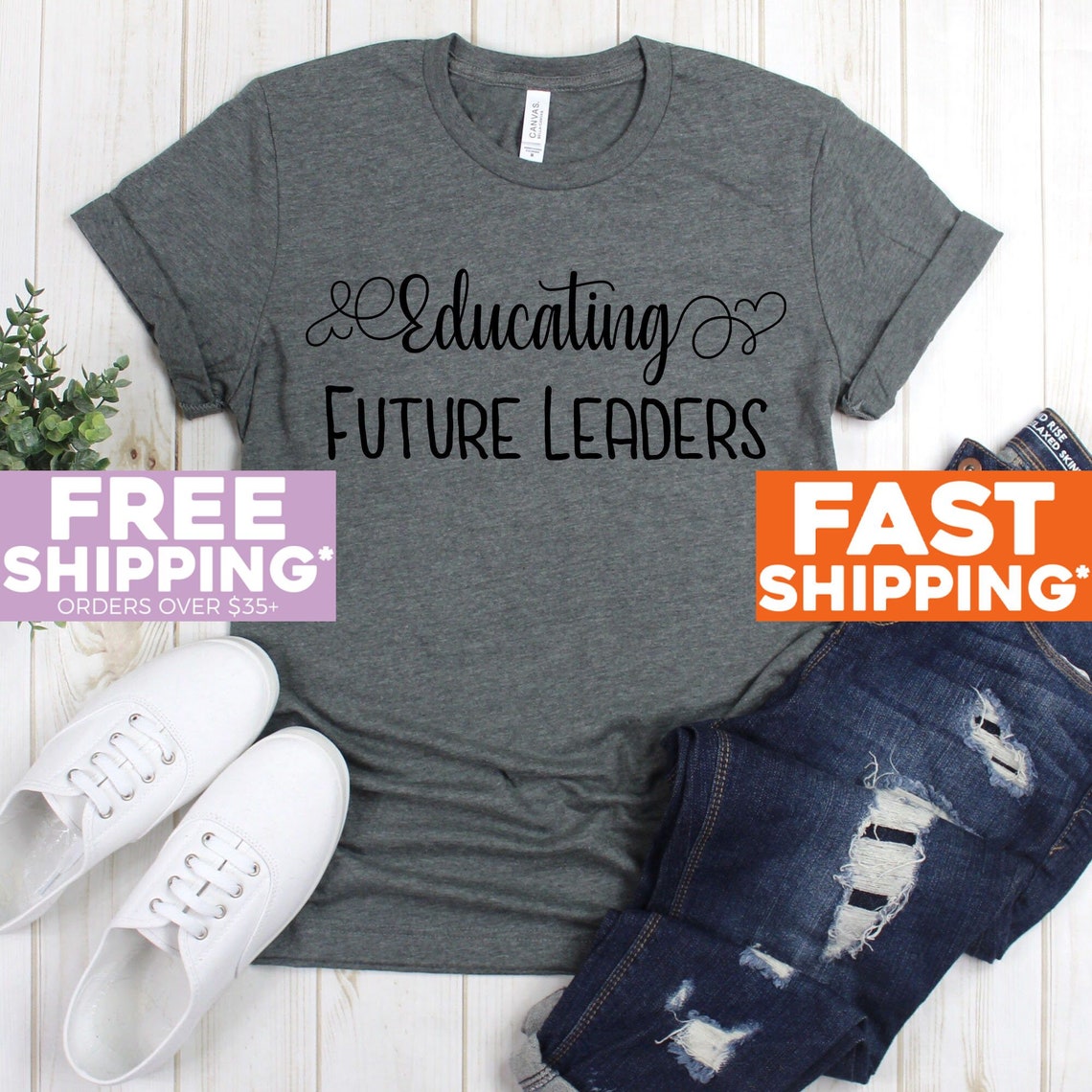 Teacher Tee Shirt Education Future Leaders Tee Shirt - Etsy