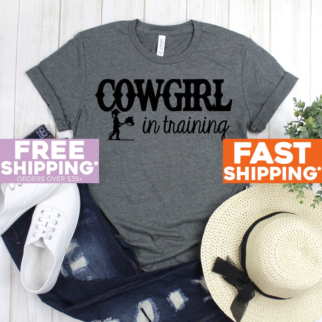 Girls Rodeo Shirt Cowgirl in Training Western Shirt Rodeo - Etsy