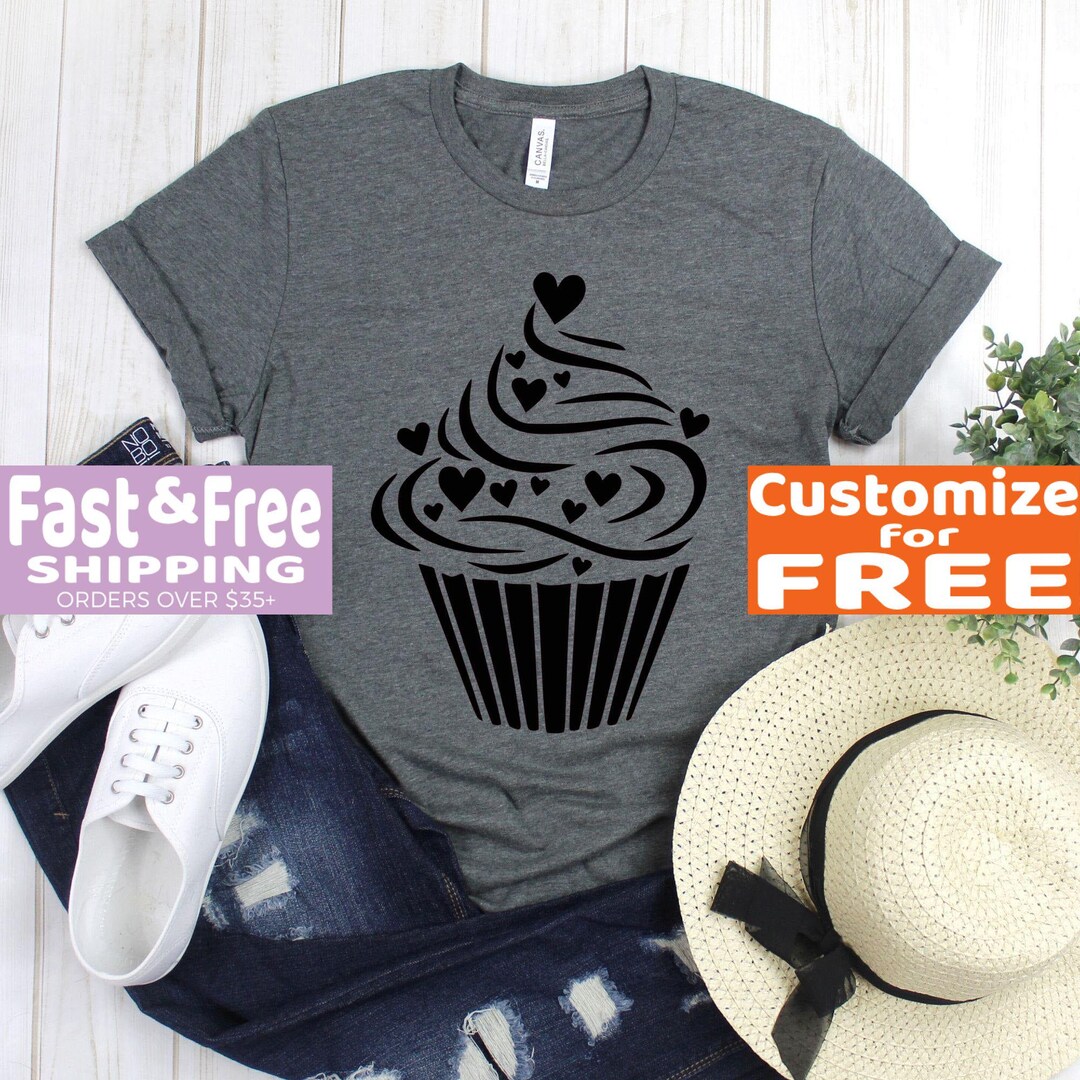 Cupcake Tshirt - Cupcake T-shirt - Keep Calm and Eat Cupcakes - Baking ...