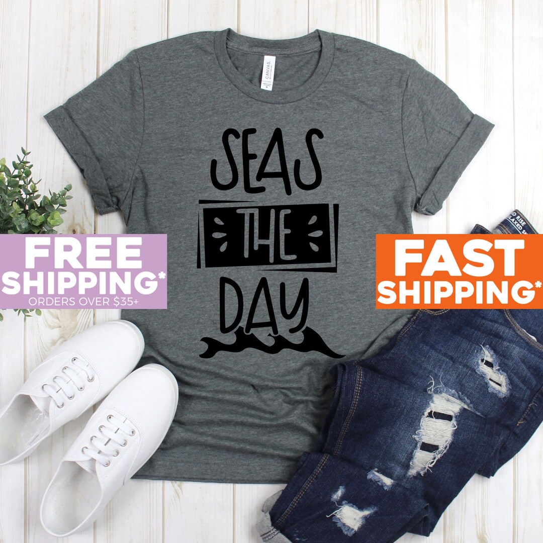 Cruise Ship Shirt Seas the Day Shirt Nautical Shirts - Etsy