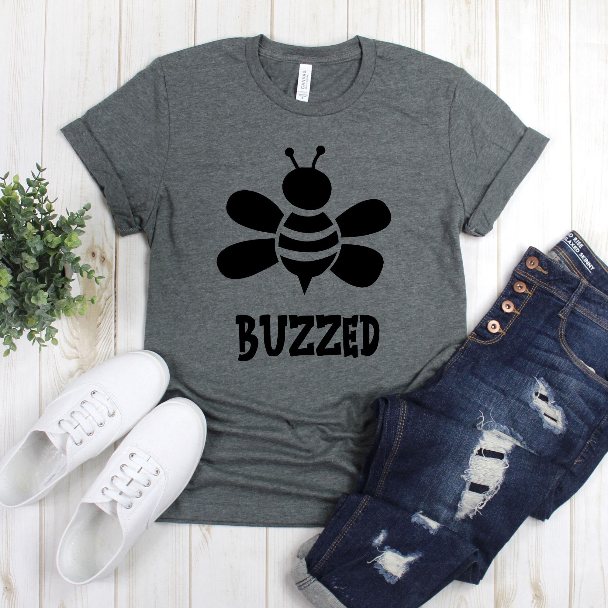 Buzzed Shirt Buzzed Uppercase Buzzed Funny T-shirt Funny | Etsy
