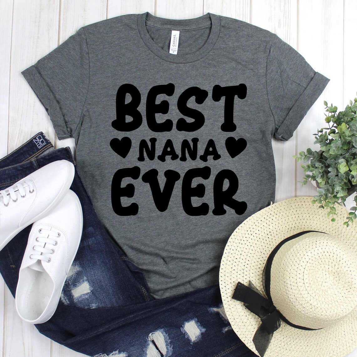 Nana Tee Shirt Best Nana Ever Shirt Nana Shirts Nana | Etsy