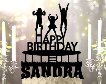 Trampoline Cake | Etsy