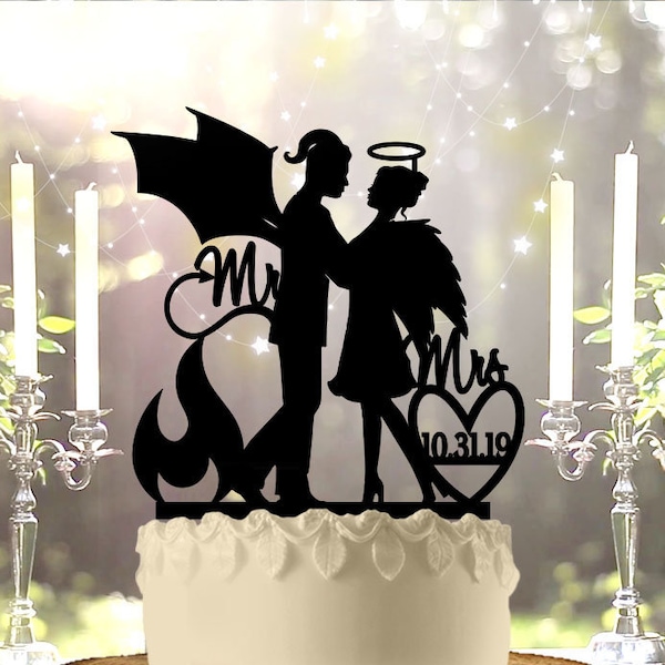 Angel Cake Topper - Etsy