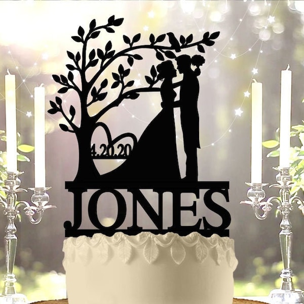 Tree Wedding Cake Topper - Etsy