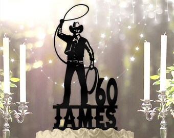 Personalised Acrylic Male Country and Western Music Singer Birthday ...