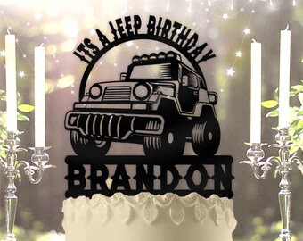 Jeep Cake Topper - Etsy