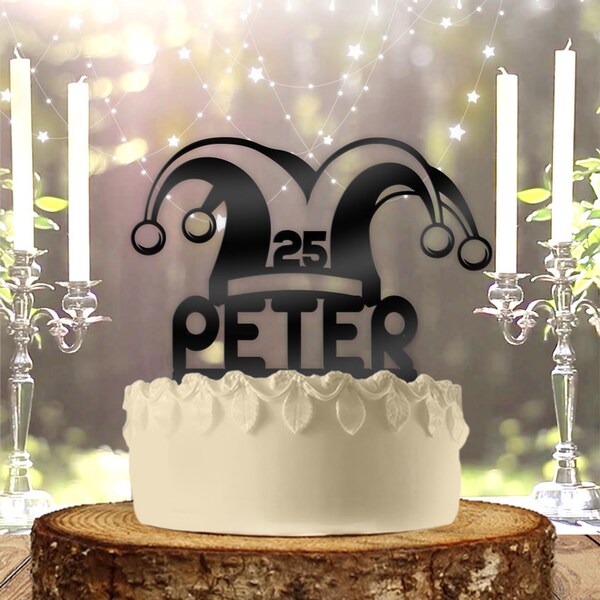 Joker Cake Topper - Etsy