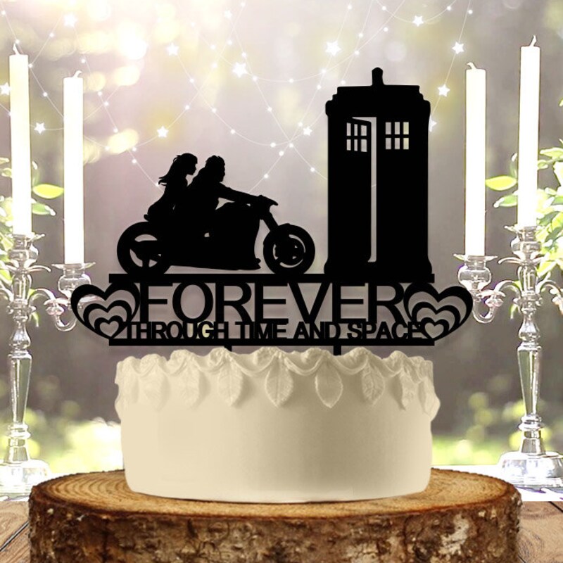 Tardis Cake Topper - Etsy
