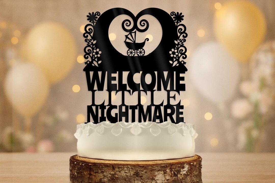 Whimsical Nightmare Themed - Welcome Little Nightmare - Fantasy Themed ...