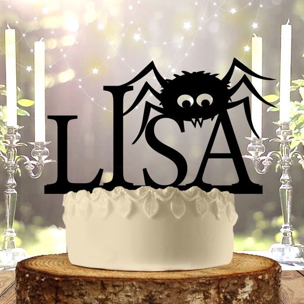 Custom Cake Topper Spider - Etsy